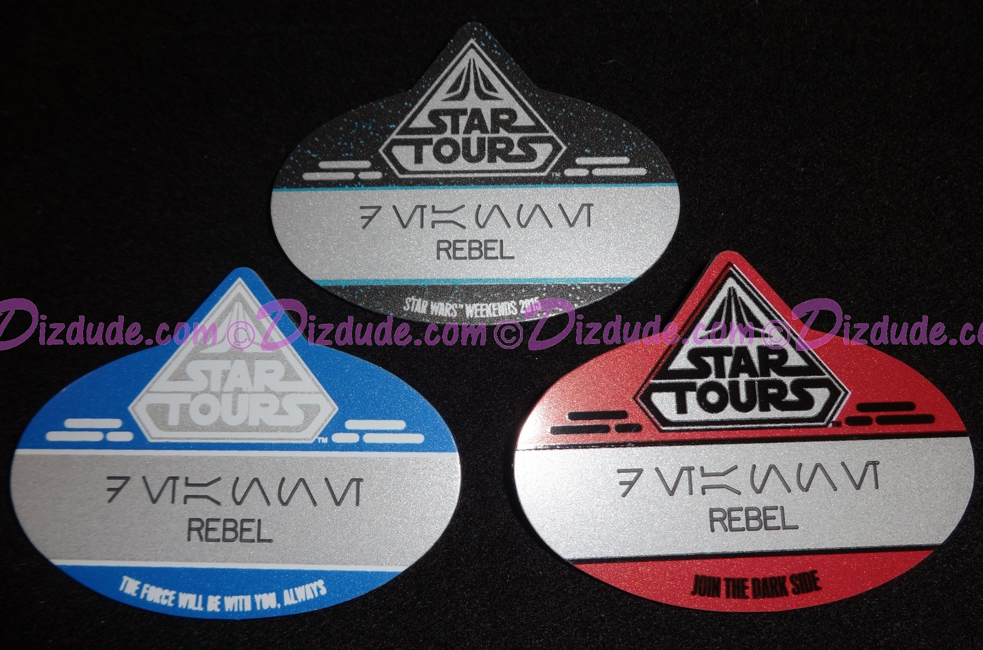 DIZDUDE.com | Custom made engraved Disney Star Wars Weekends 2015 Star ...