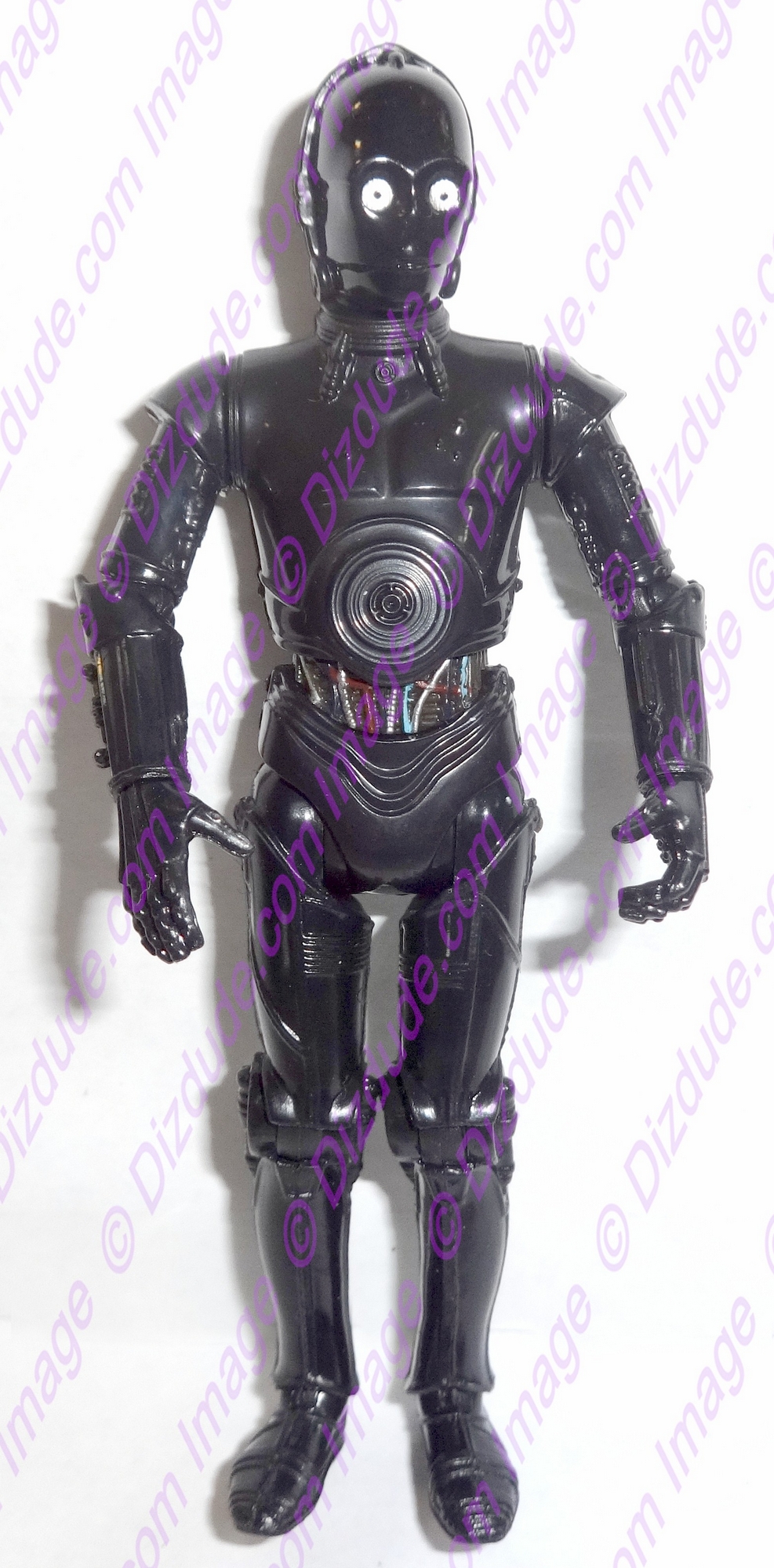DIZDUDE.com | Black 3PO Protocol Droid from Disney Star Wars Build-A ...